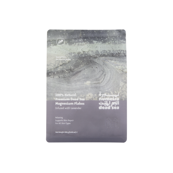 Lavender Dead Sea Magnesium Flakes – Numeira Jordan